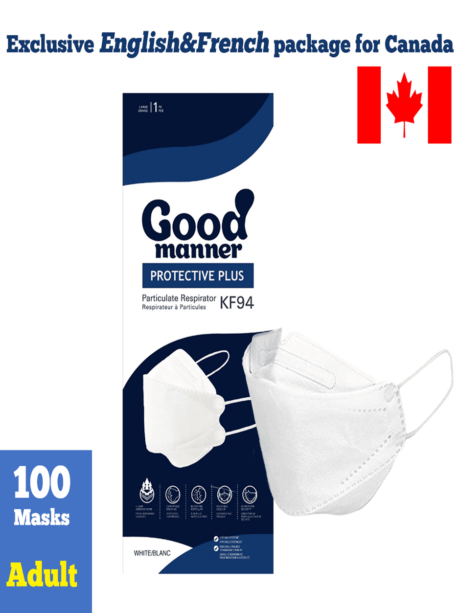 Good Manner KF94 Masks Clear Pro Global_Good – Good Manner Canada Official